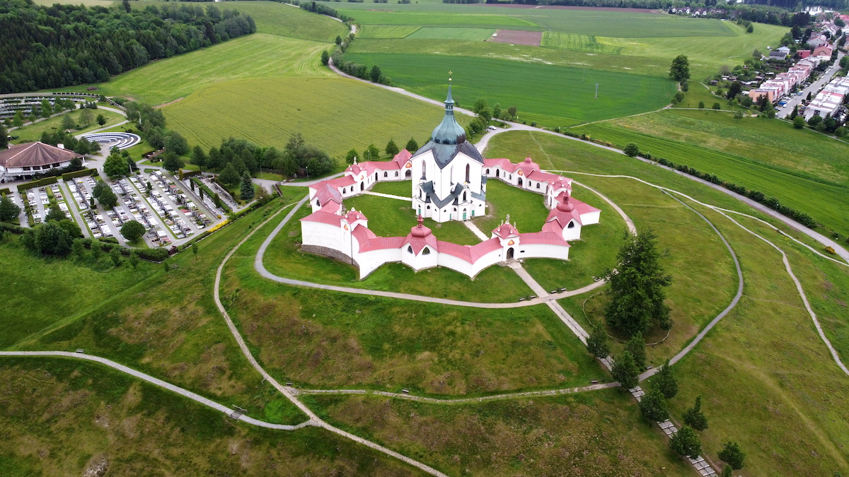 Zdziar nad Sazawą - sanktuarium na Zielonej Górze