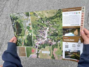 Vlkolinec - słowacka, drewniana wieś z listy UNESCO